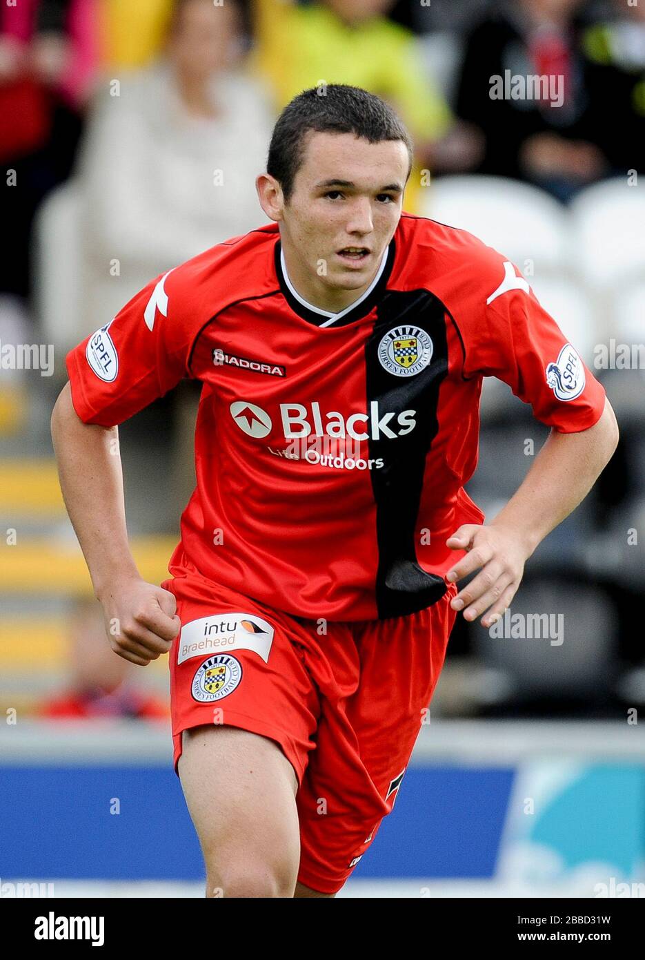 John McGinn, St Mirren Stock Photo - Alamy