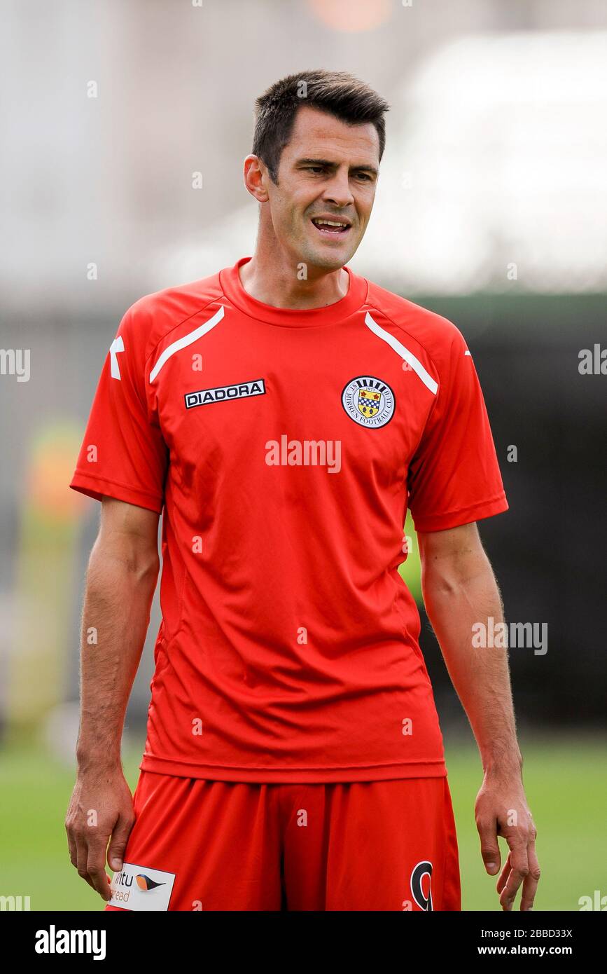 Steven Thompson, St Mirren Stock Photo - Alamy