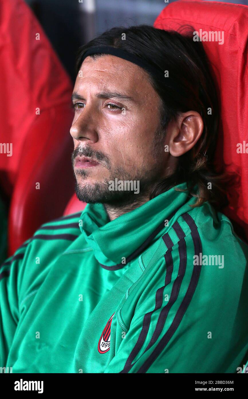 Cristian Zaccardo, AC Milan Stock Photo - Alamy