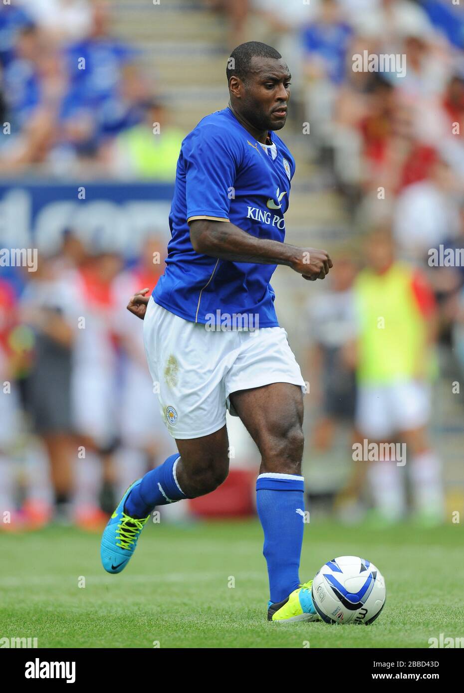 Wes Morgan, Leicester City Stock Photo - Alamy