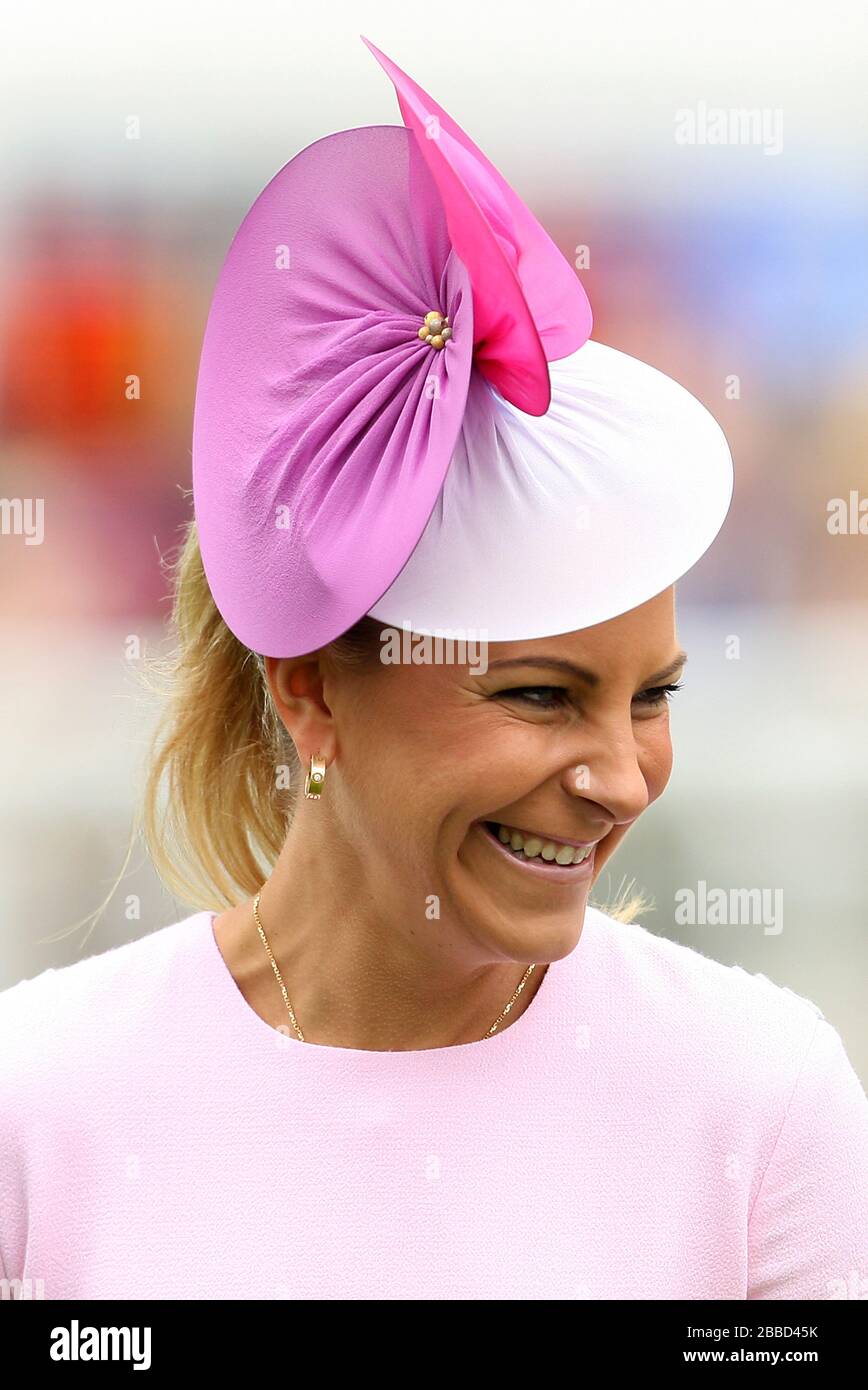 Channel 4 Racing Presenter Emma Spencer during day two of the 2013 ...