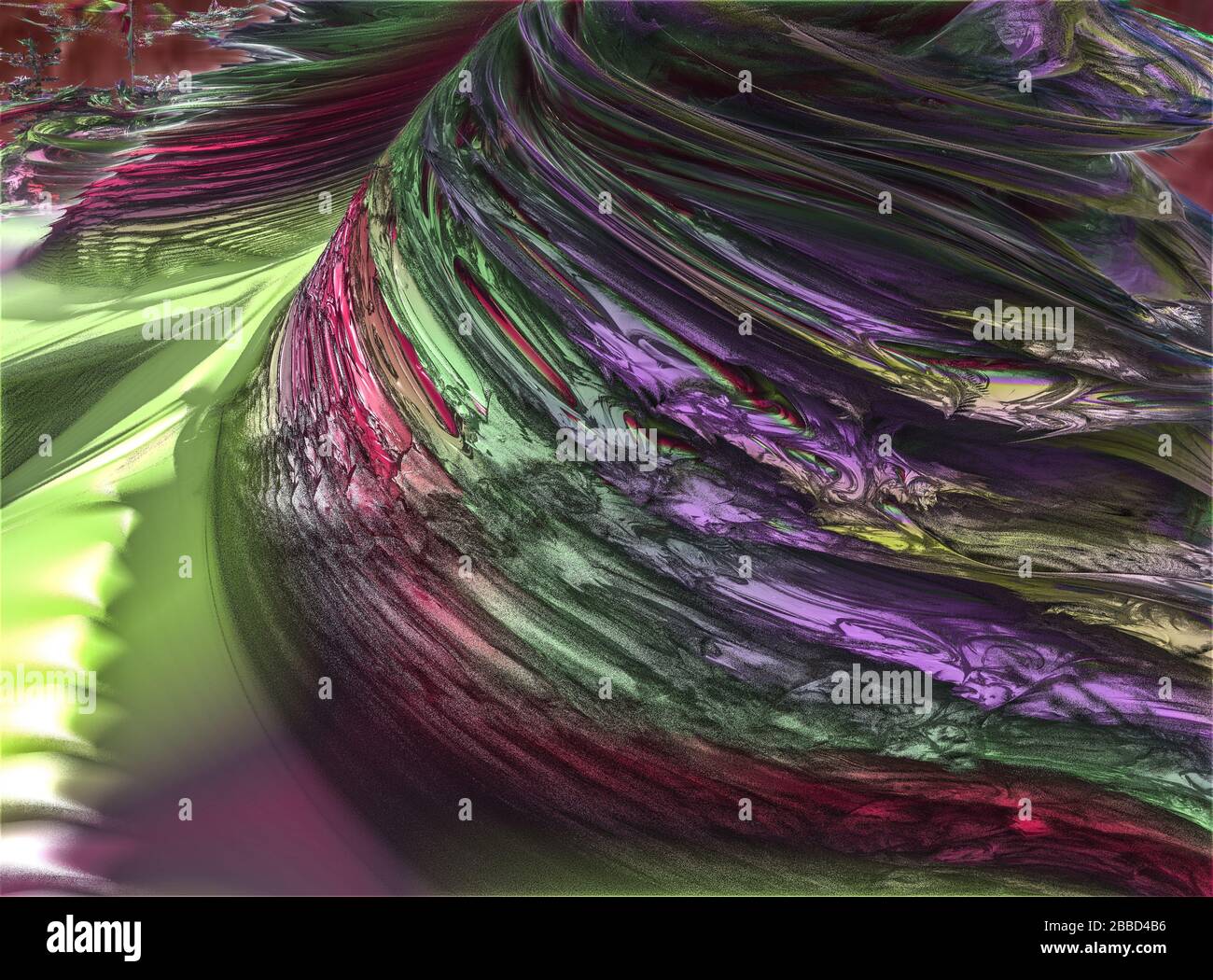 Pictures of three-dimensional fractals Stock Photo - Alamy