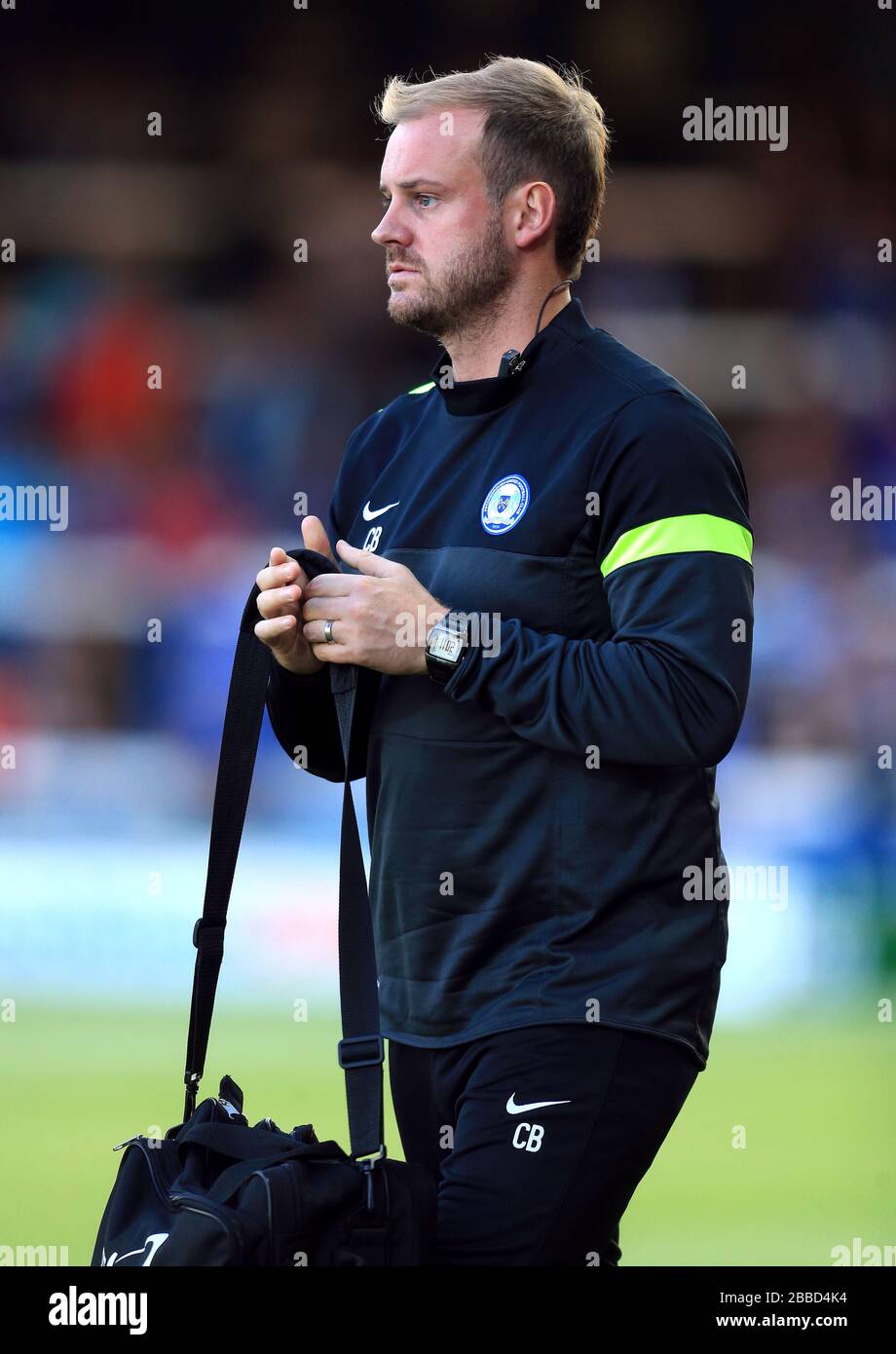 Chris Burton, Peterborough United Physiotherapist Stock Photo - Alamy