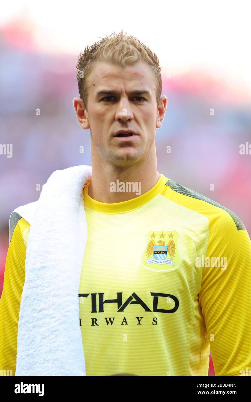 Joe Hart, Manchester City goalkeeper Stock Photo - Alamy