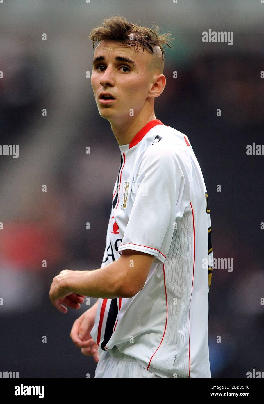 Luke Summerfield, MK Dons Stock Photo - Alamy