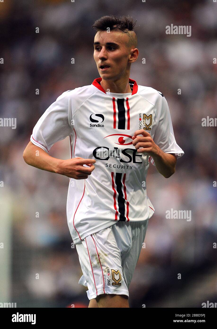 Luke Summerfield, MK Dons Stock Photo - Alamy