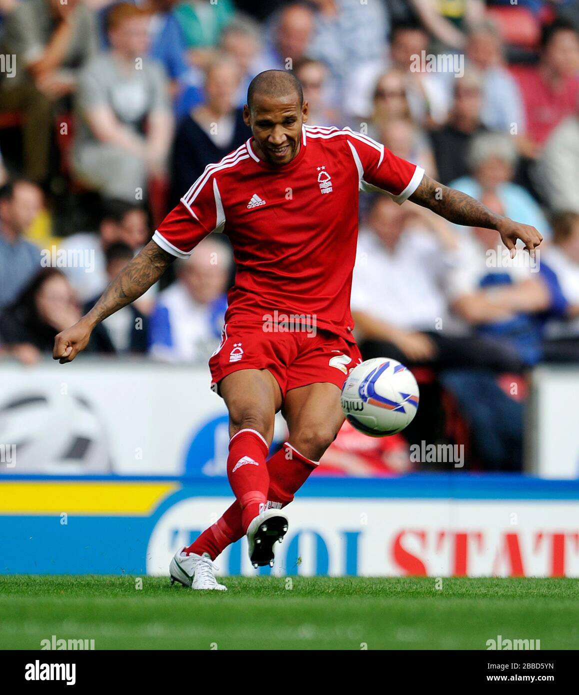 Nottingham Forest's new signing Kelvin Wilson Stock Photo - Alamy