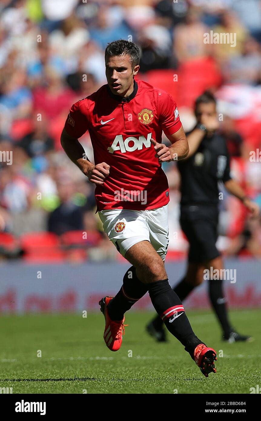 Robin van Persie, Manchester United Stock Photo - Alamy