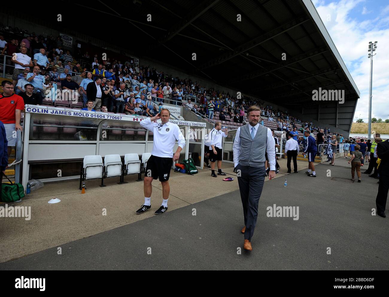 Coventry City's manager Steven Pressley Stock Photo - Alamy