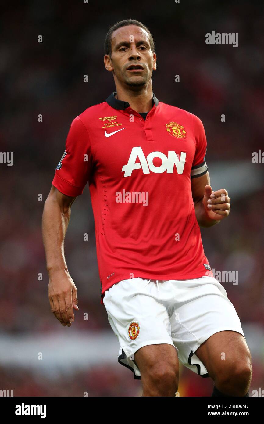 Rio Ferdinand, Manchester United Stock Photo - Alamy