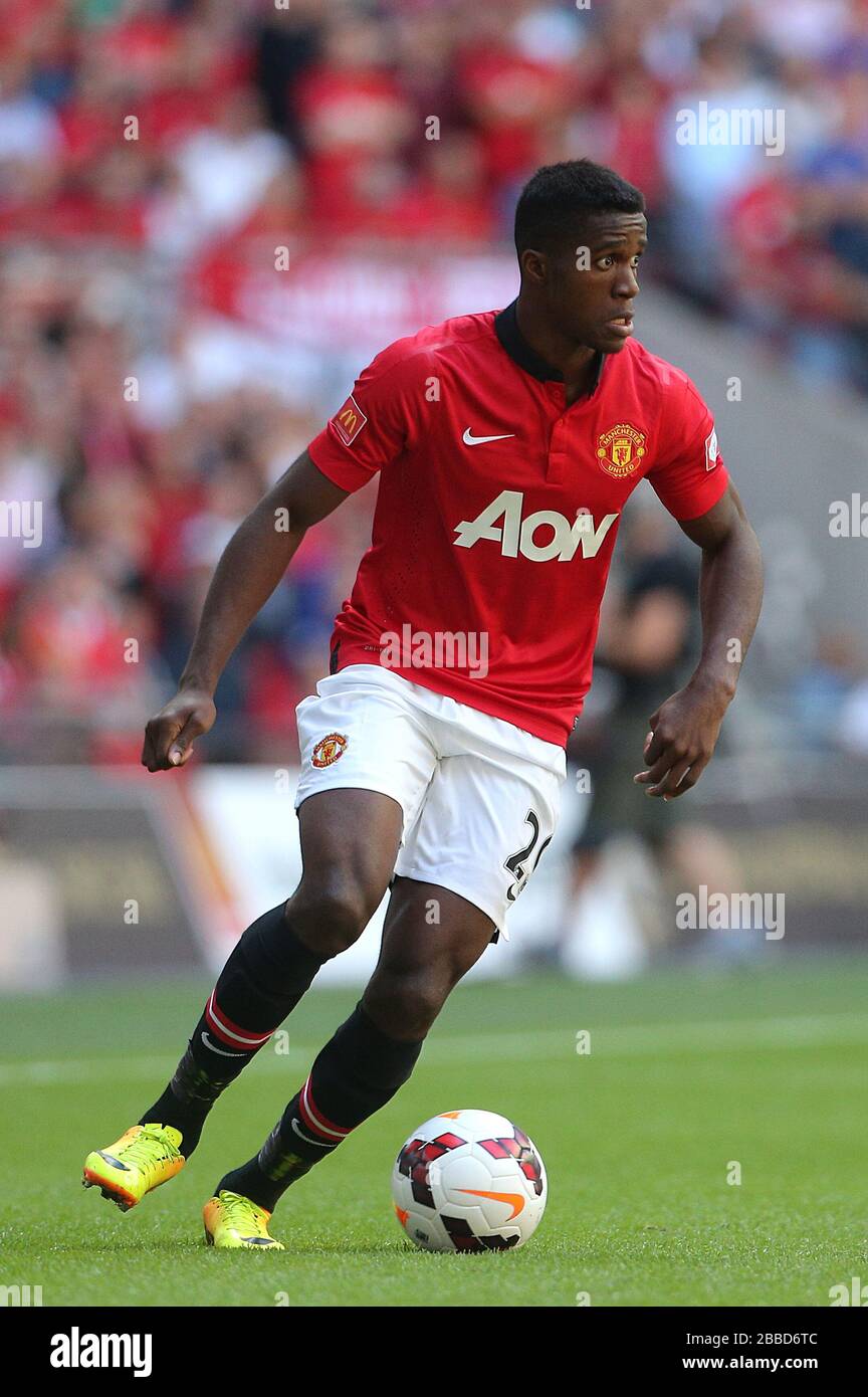 Wilfried Zaha, Manchester United Stock Photo - Alamy