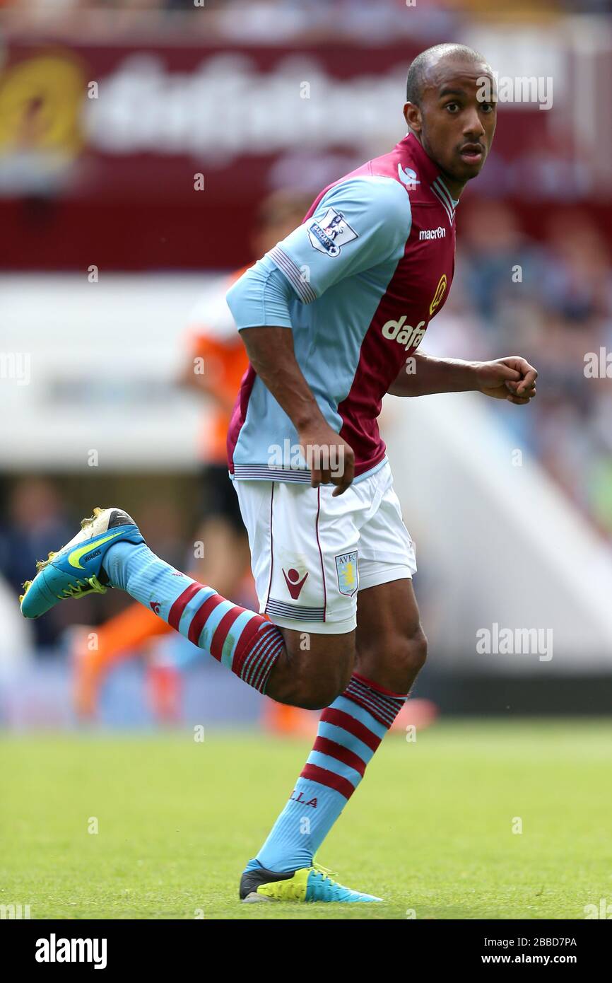 Fabian Delph, Aston Villa Stock Photo - Alamy