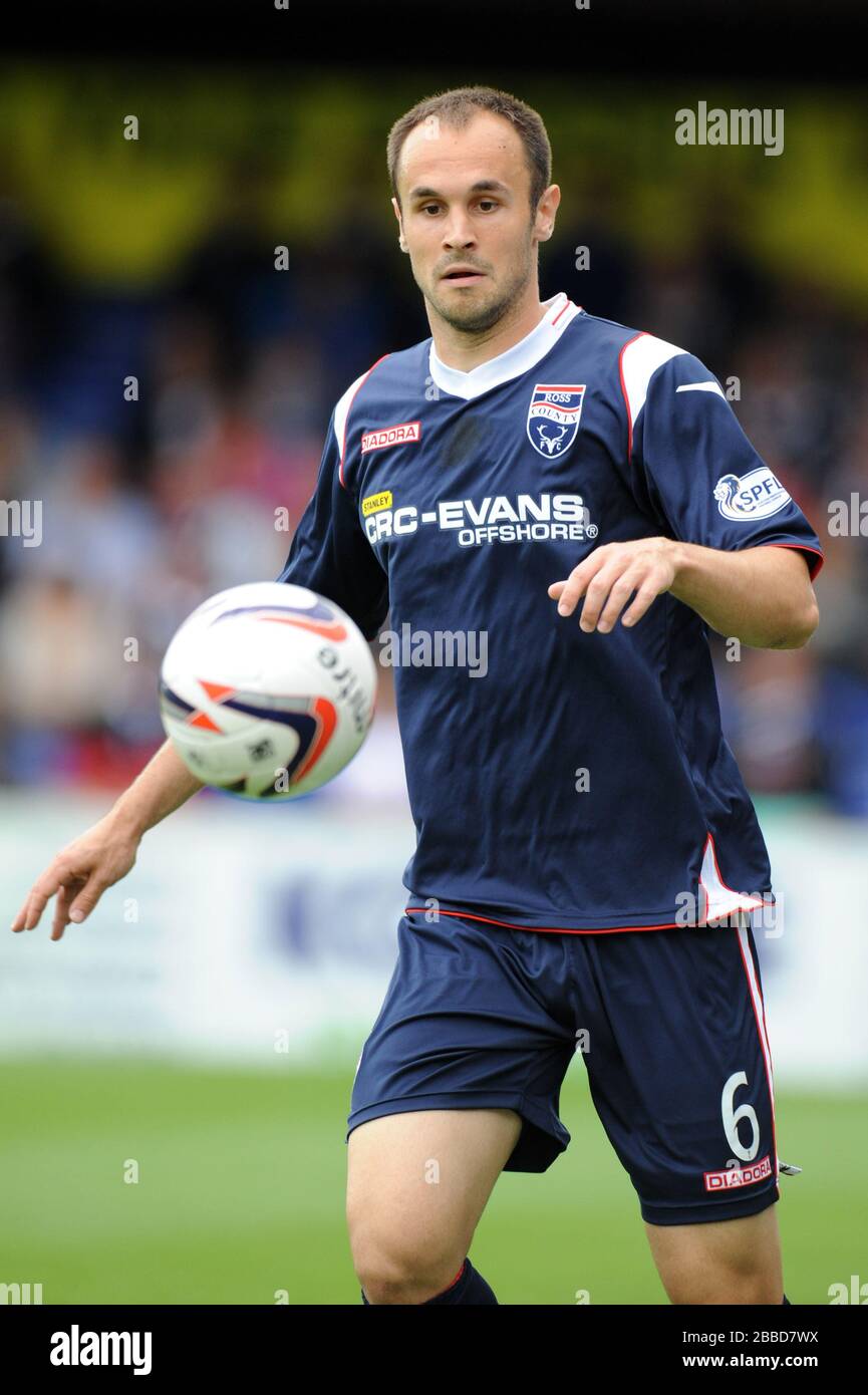 Branislav Micic, Ross County Stock Photo - Alamy