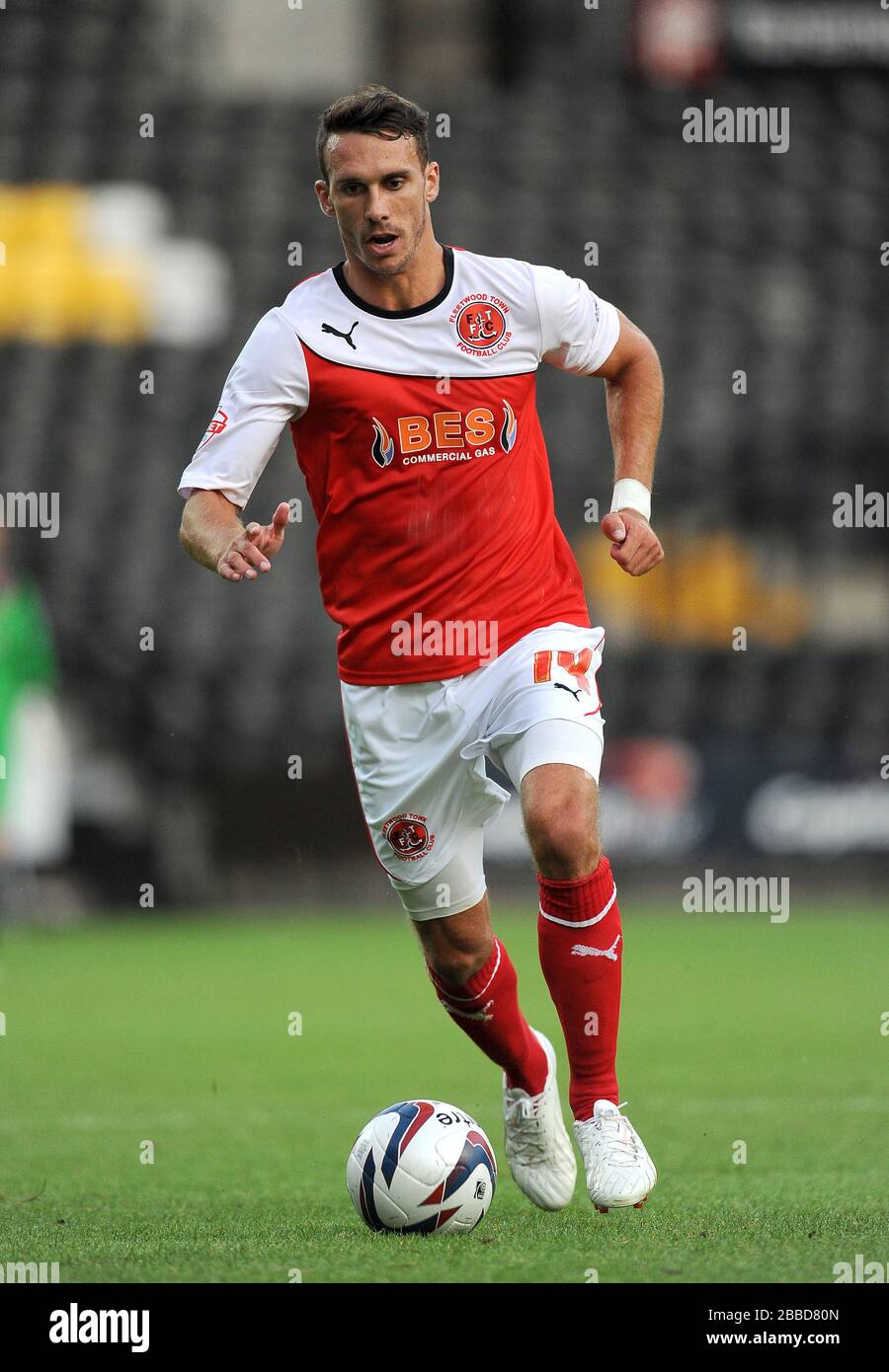 Liam Hogan, Fleetwood Town Stock Photo - Alamy