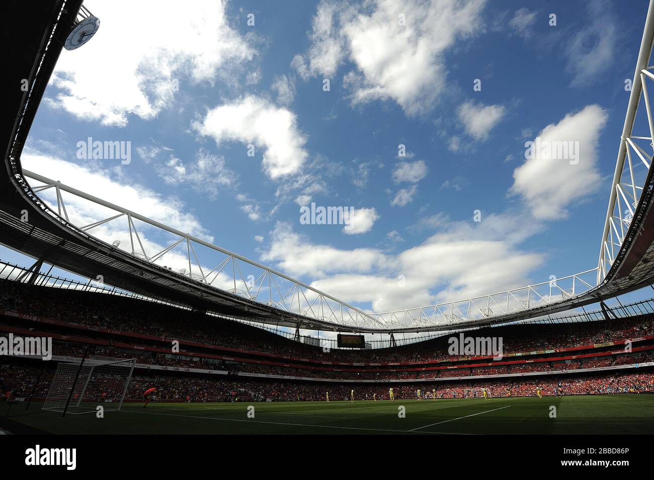 A general view of the Emirates Stadium Stock Photo - Alamy