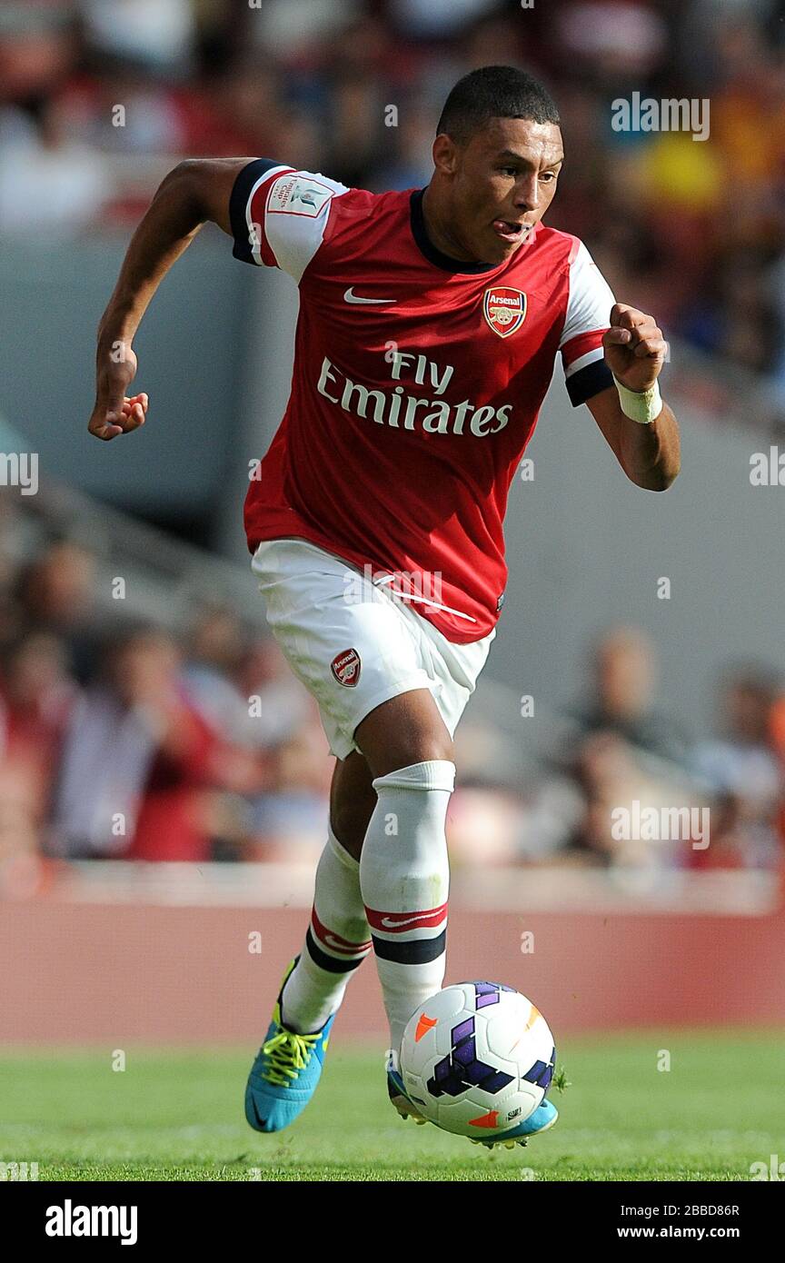 Alex Oxlaide-Chamberlain, Arsenal Stock Photo - Alamy