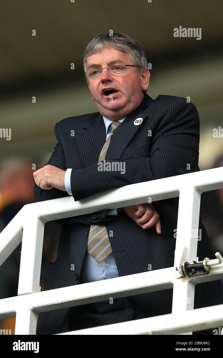 Blackburn Rovers' managing director Derek Shaw Stock Photo - Alamy