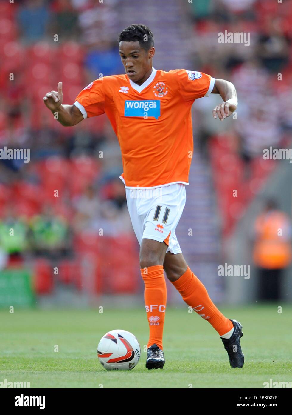 Tom Ince, Blackpool Stock Photo - Alamy