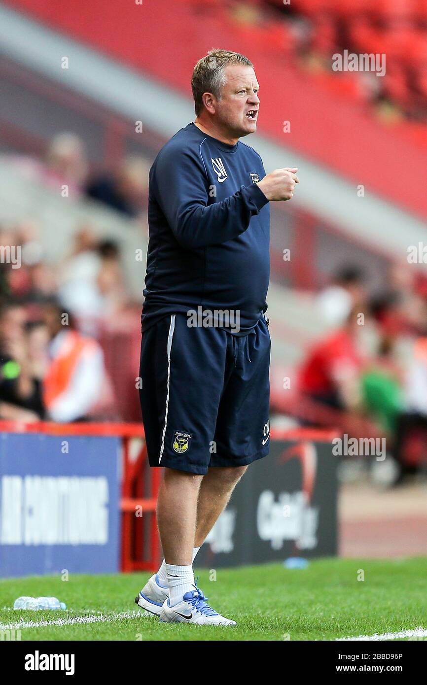 Chris wilder oxford hi-res stock photography and images - Alamy