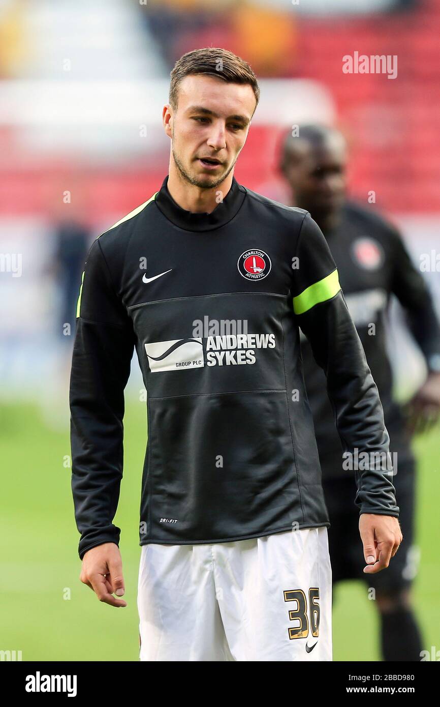 Morgan Fox, Charlton Athletic Stock Photo - Alamy