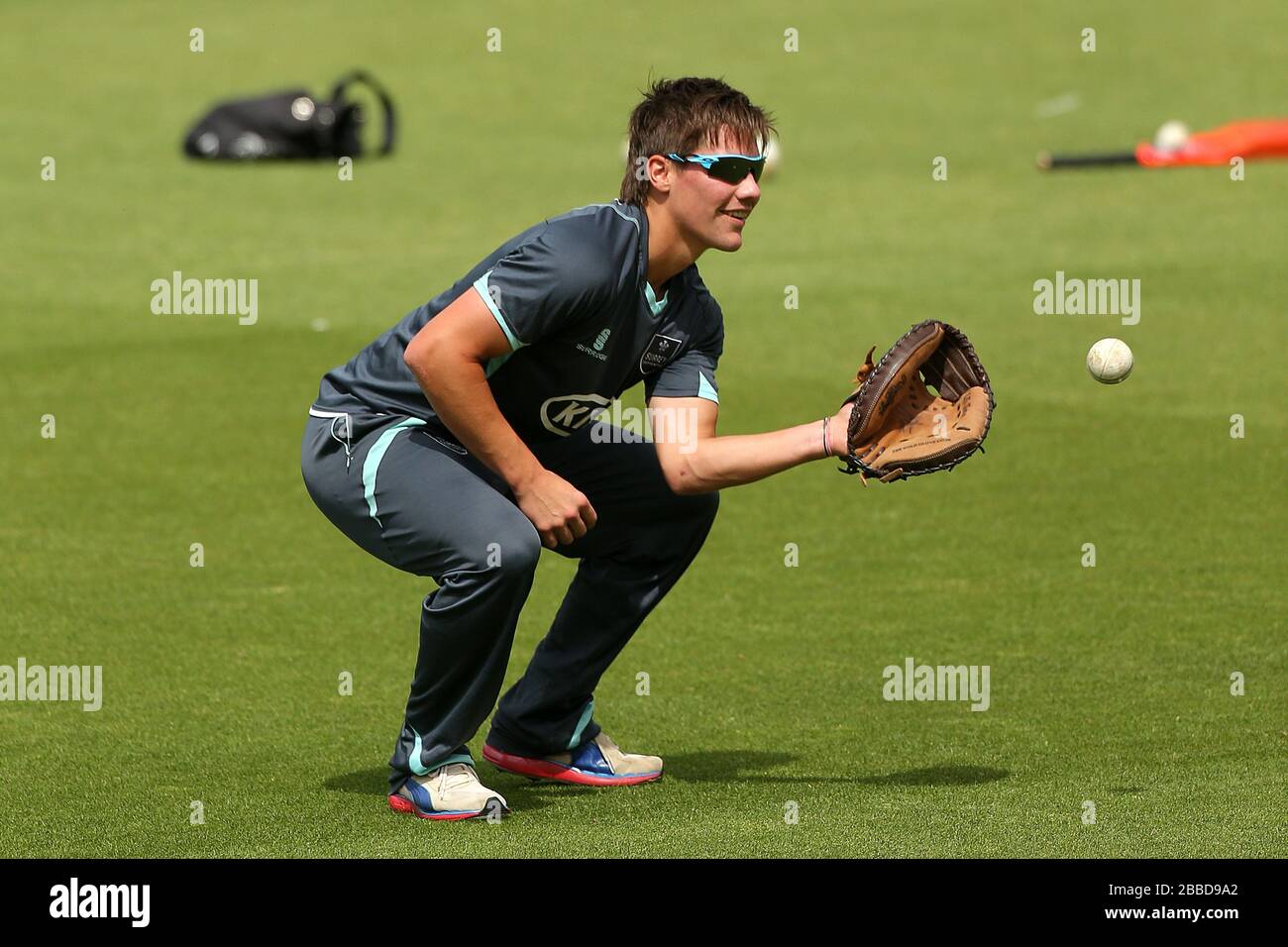 Surrey's Rory Burns during the warm up Stock Photo - Alamy