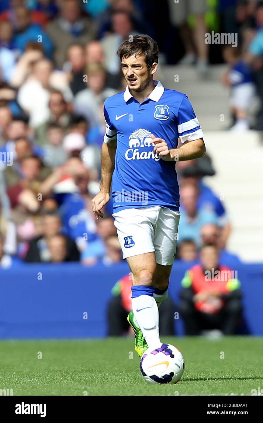 Leighton Baines, Everton Stock Photo - Alamy