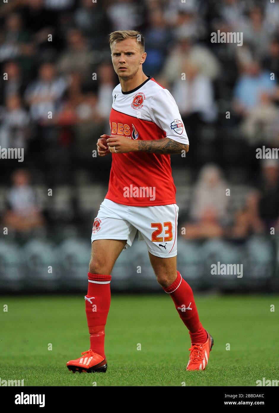 David Ball, Fleetwood Town Stock Photo - Alamy