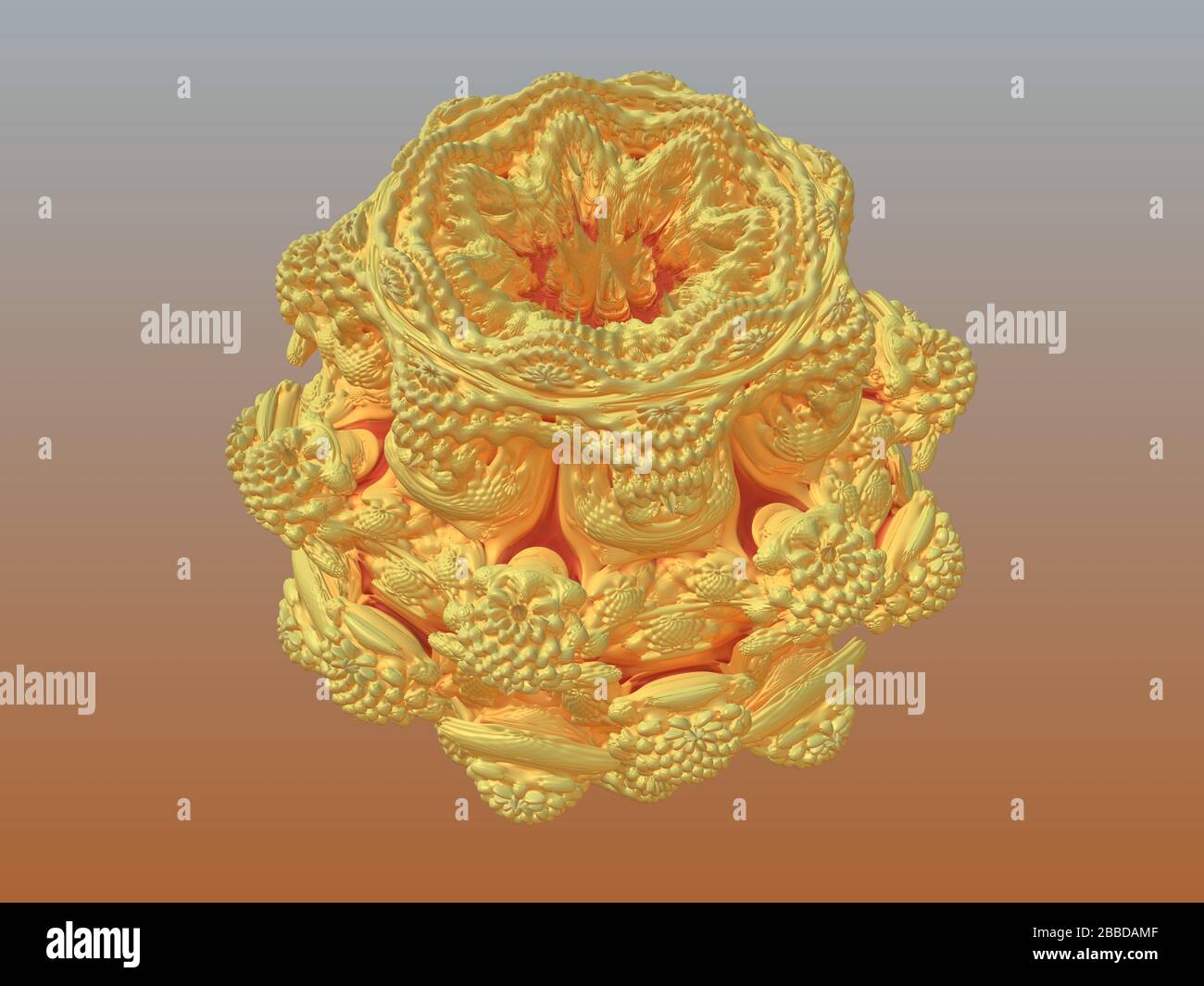 Pictures of three-dimensional fractals Stock Photo - Alamy