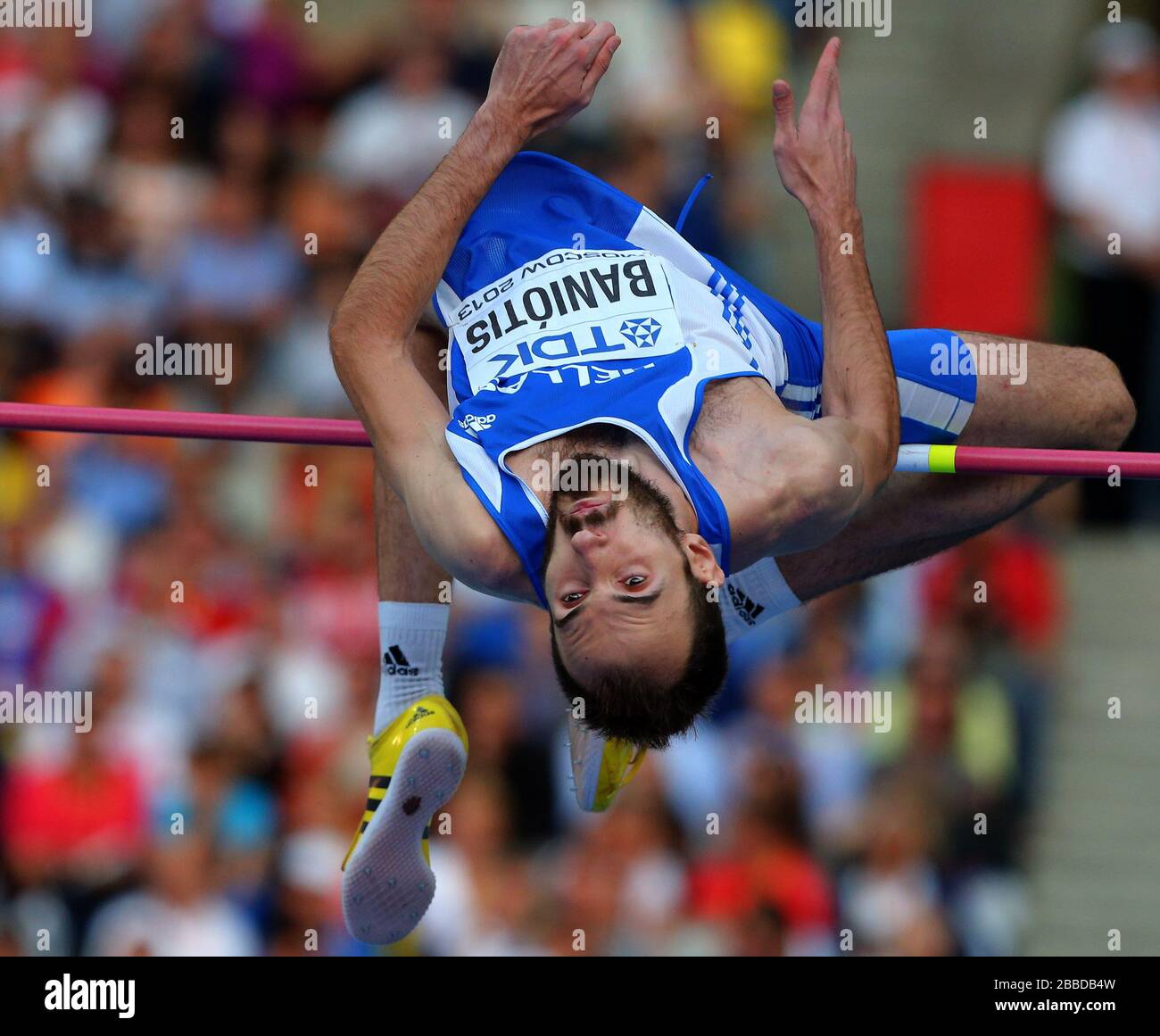 Mens high jump final hi-res stock photography and images - Alamy