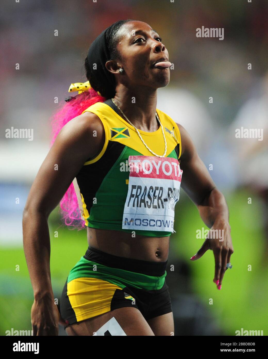 Shelley ann fraser pryce hi-res stock photography and images - Alamy