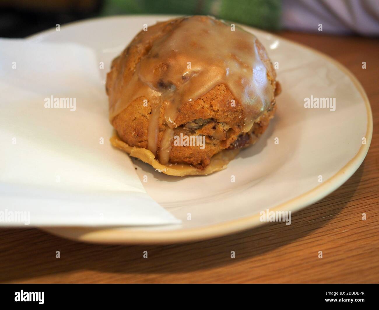 Fresh British scone Stock Photo - Alamy