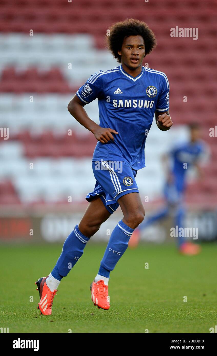Isaiah Brown, Chelsea Stock Photo - Alamy
