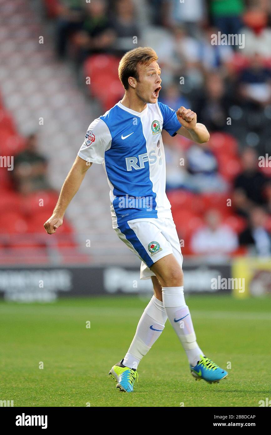 Todd Kane, Blackburn Rovers Stock Photo - Alamy