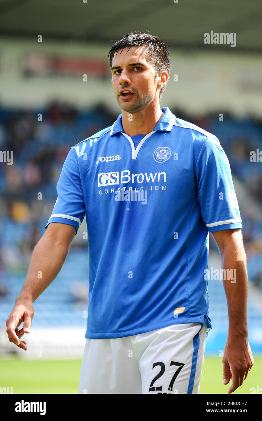 Rory Fallon, St Johnstone Stock Photo - Alamy