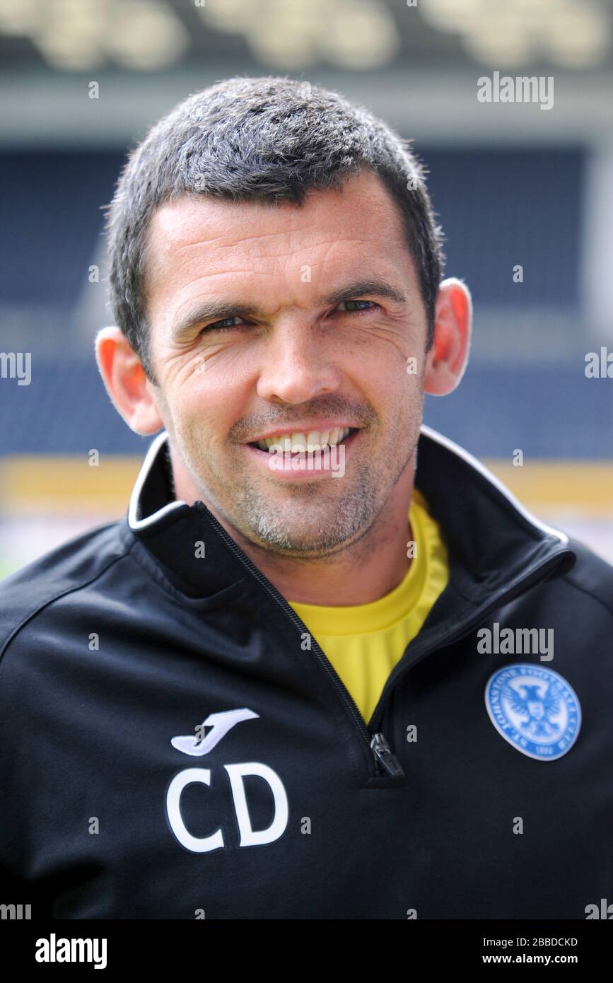 Callum Davidson, St Johnstone Manager Stock Photo - Alamy
