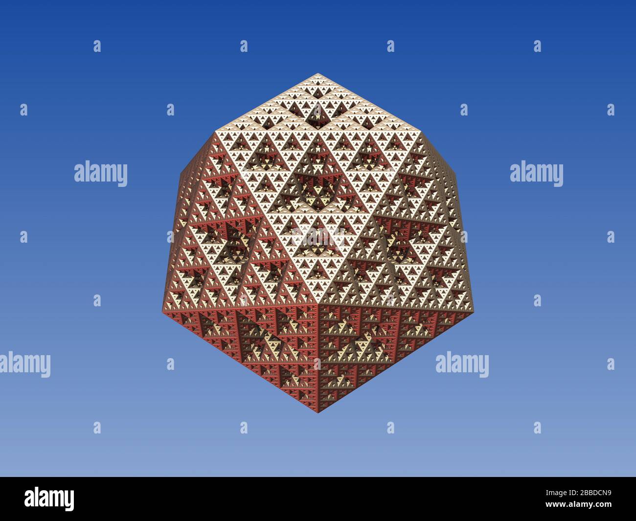 Pictures of three-dimensional fractals Stock Photo - Alamy