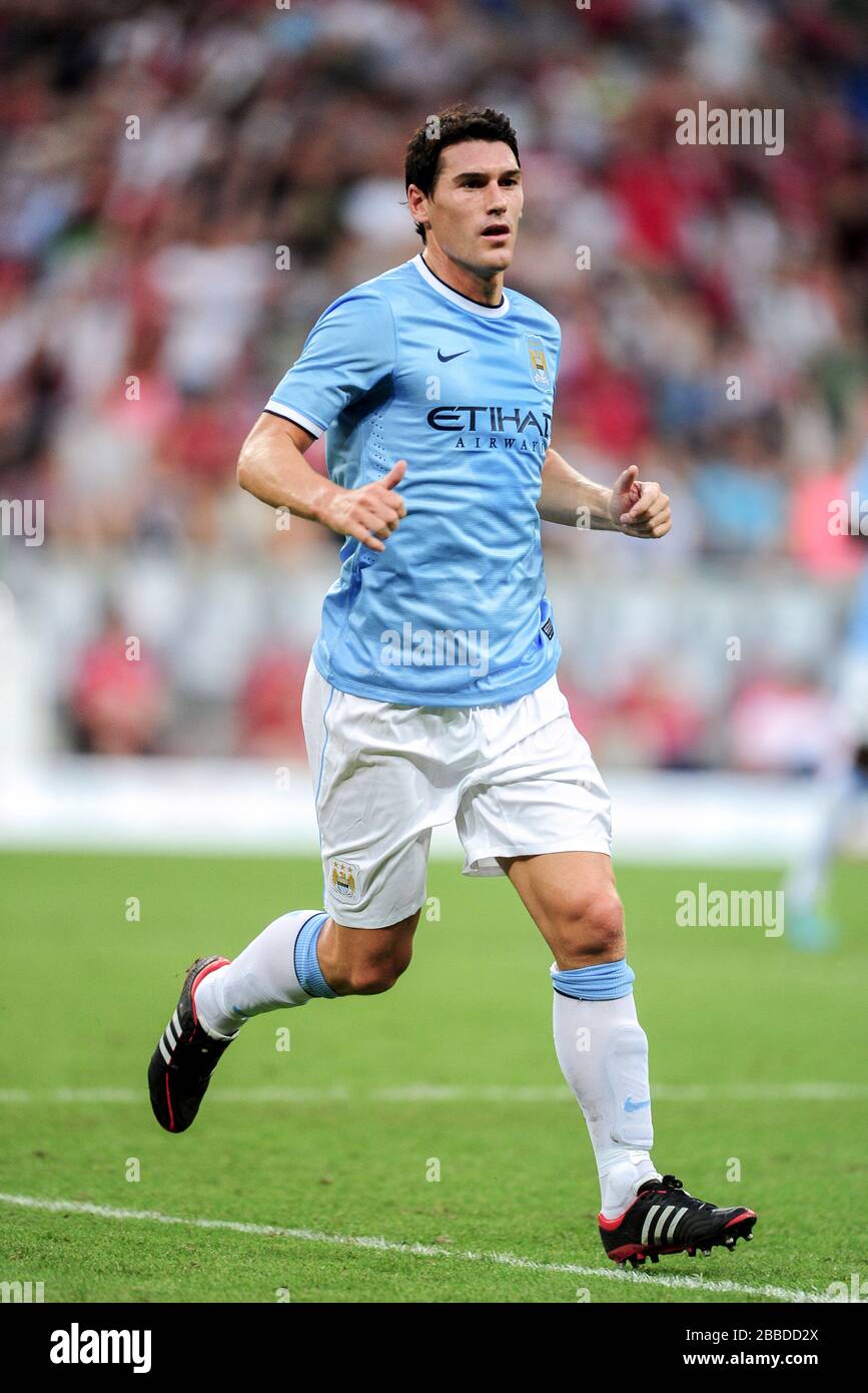 Gareth Barry, Manchester City Stock Photo - Alamy