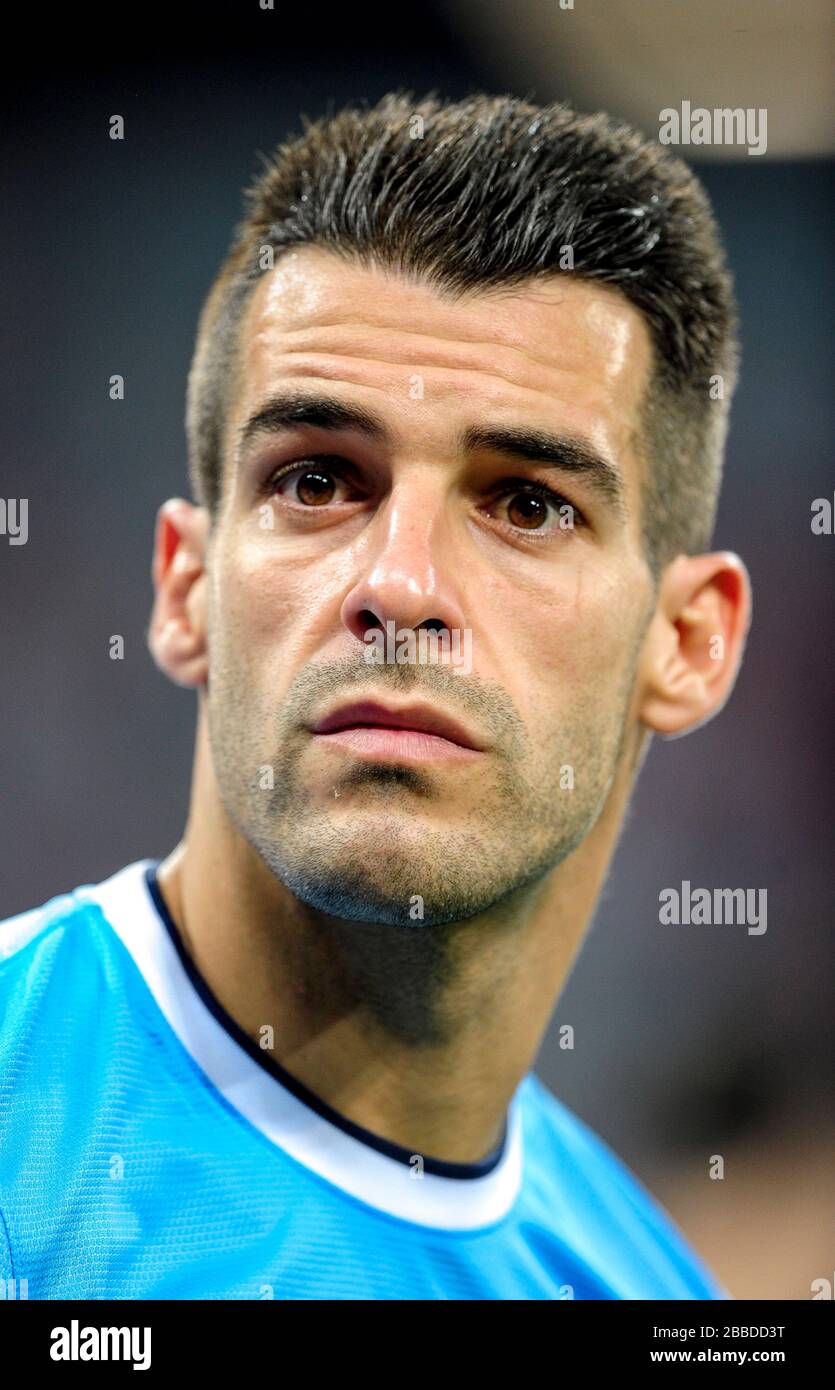Alvaro Negredo, Manchester City Stock Photo - Alamy