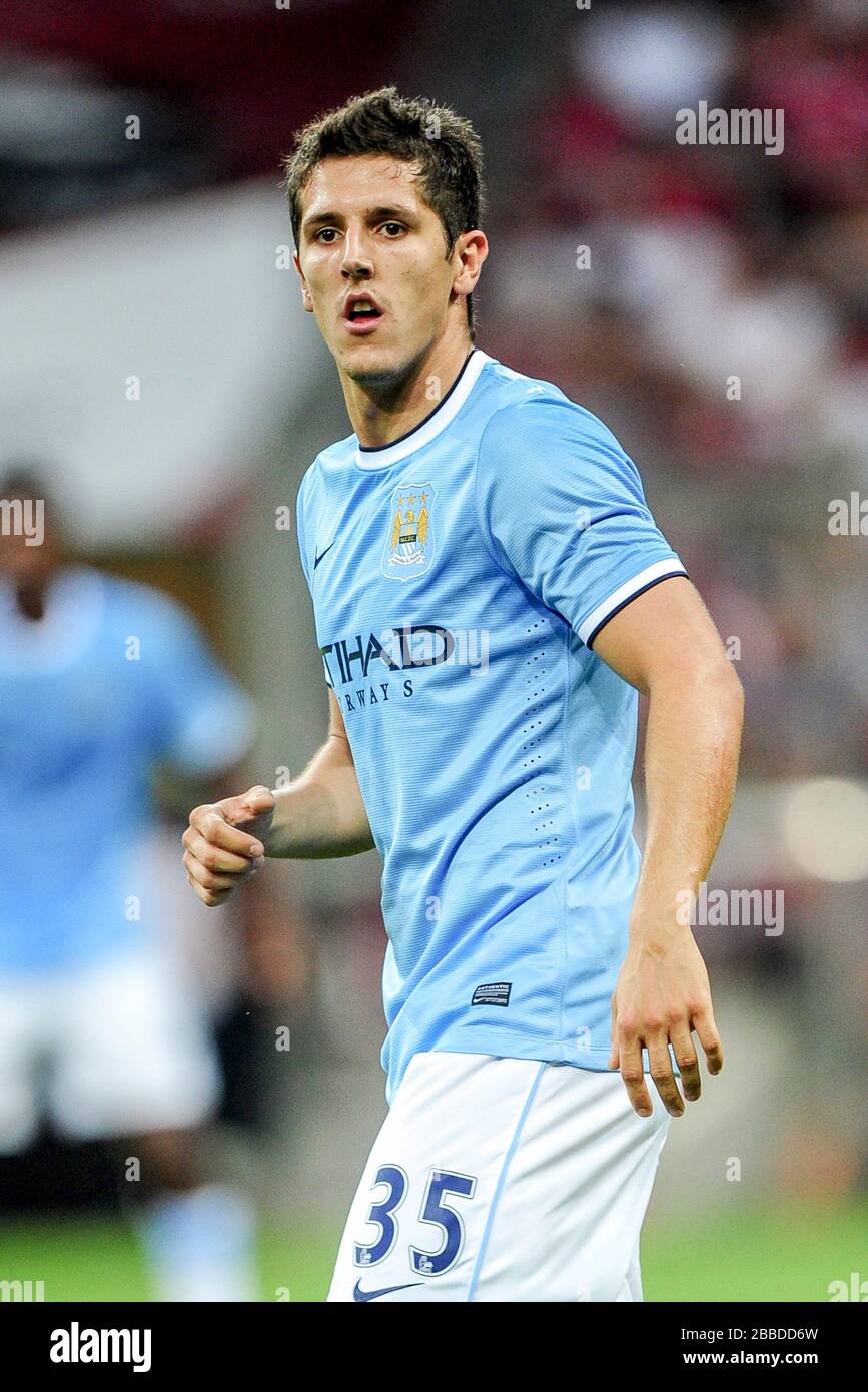 Steven Jovetic, Manchester City Stock Photo - Alamy