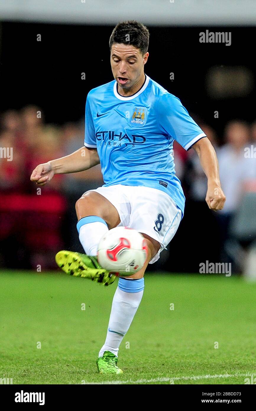 Samir Nasri, Manchester City Stock Photo - Alamy