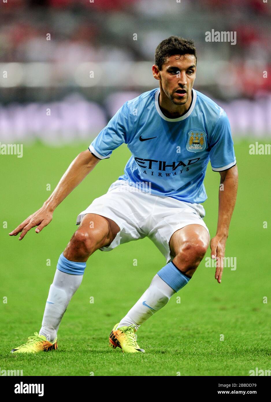 Jesus Navas, Manchester City Stock Photo - Alamy