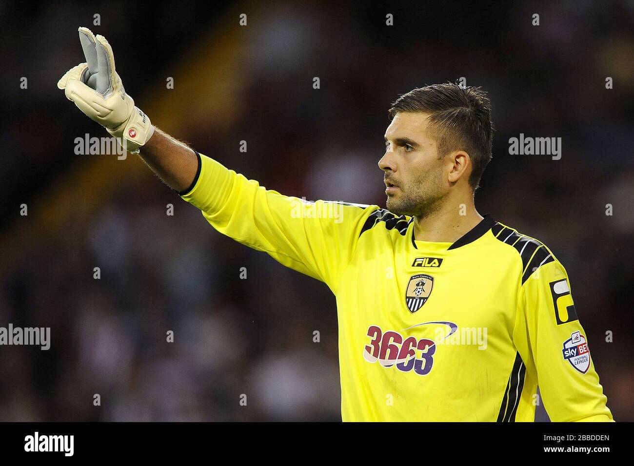 Notts County goalkeeper Bartosz Bialkowski Stock Photo - Alamy