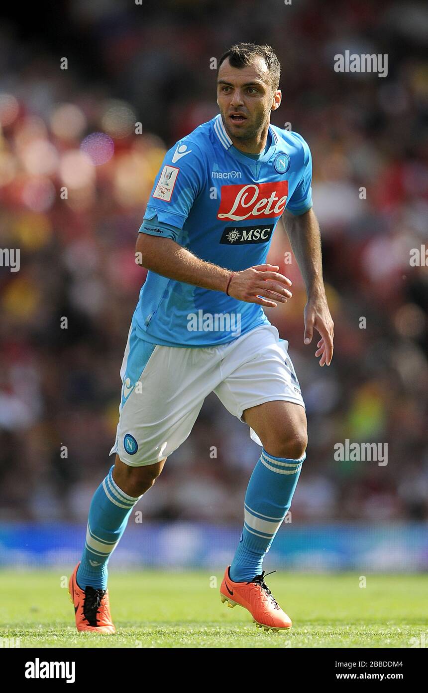 Goran Pandev, Napoli Stock Photo - Alamy