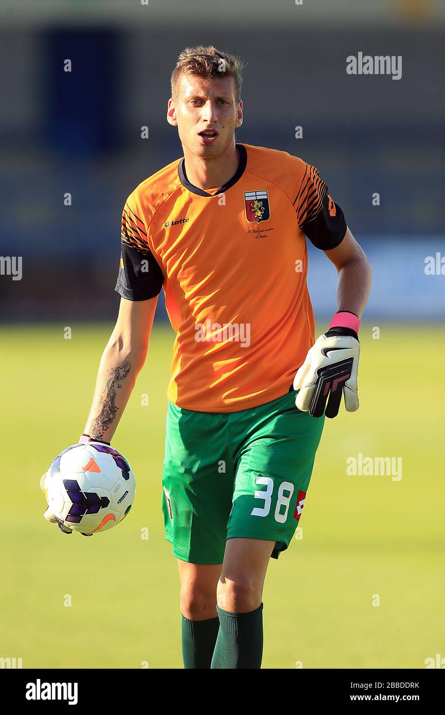 Genoa goalkeeper Zima Lukas Stock Photo - Alamy
