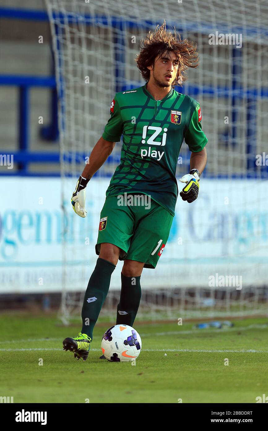 Genoa goalkeeper Perin Mattia Stock Photo - Alamy