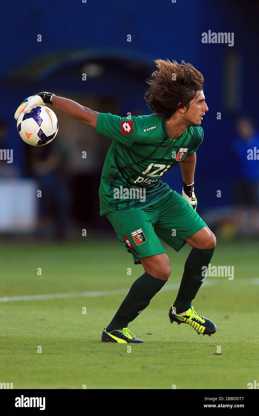 Genoa goalkeeper Perin Mattia Stock Photo - Alamy