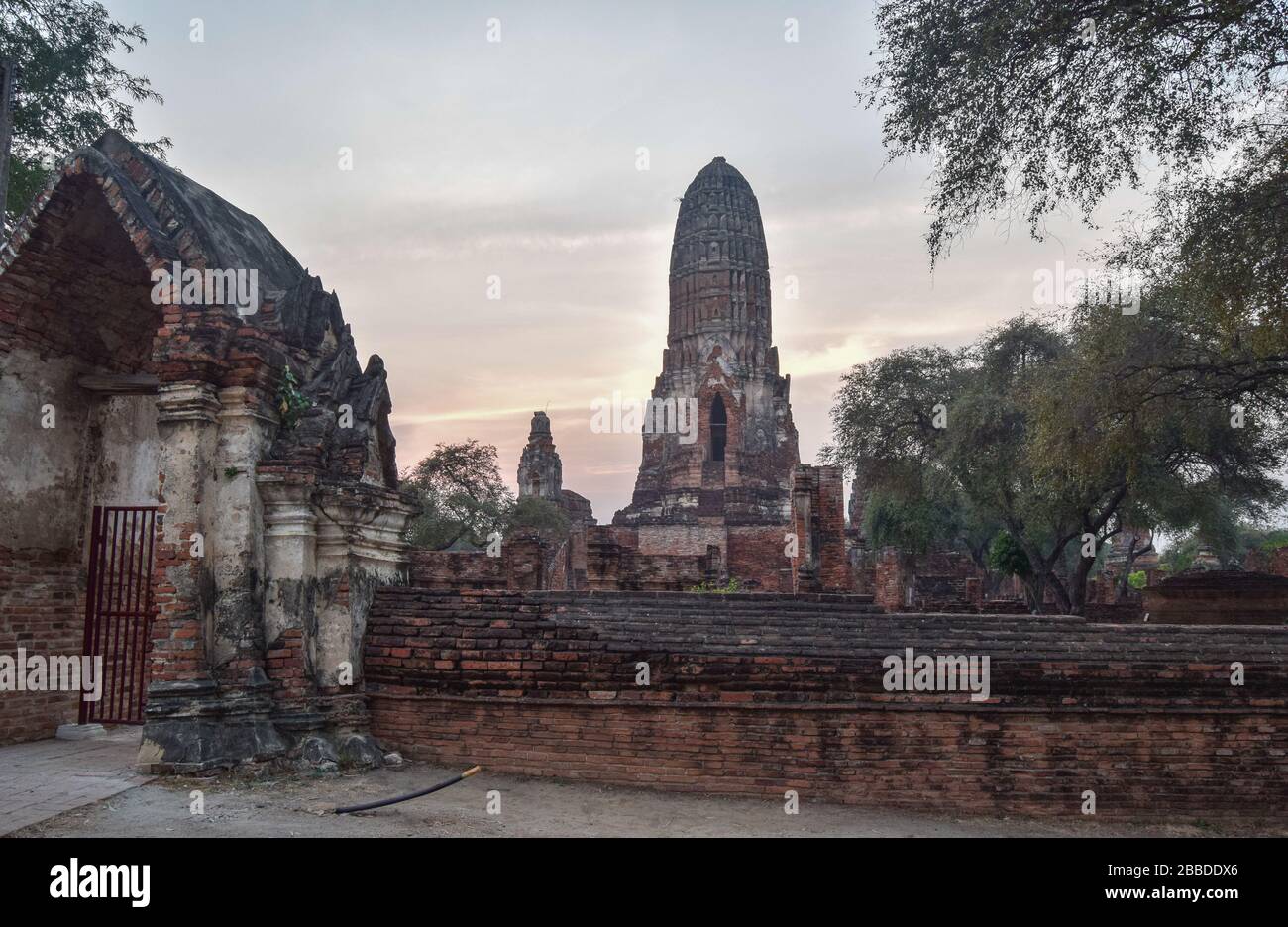 Ayutthaya Temples 110120 Stock Photo - Alamy