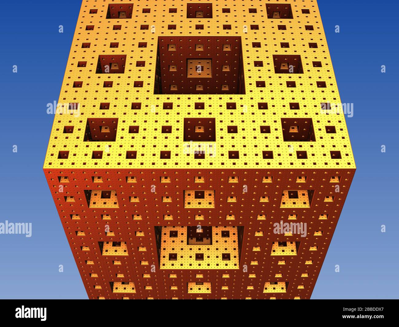 Pictures of three-dimensional fractals Stock Photo - Alamy