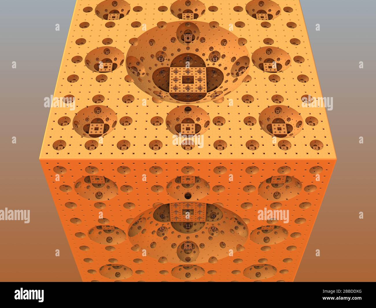 Pictures of three-dimensional fractals Stock Photo - Alamy