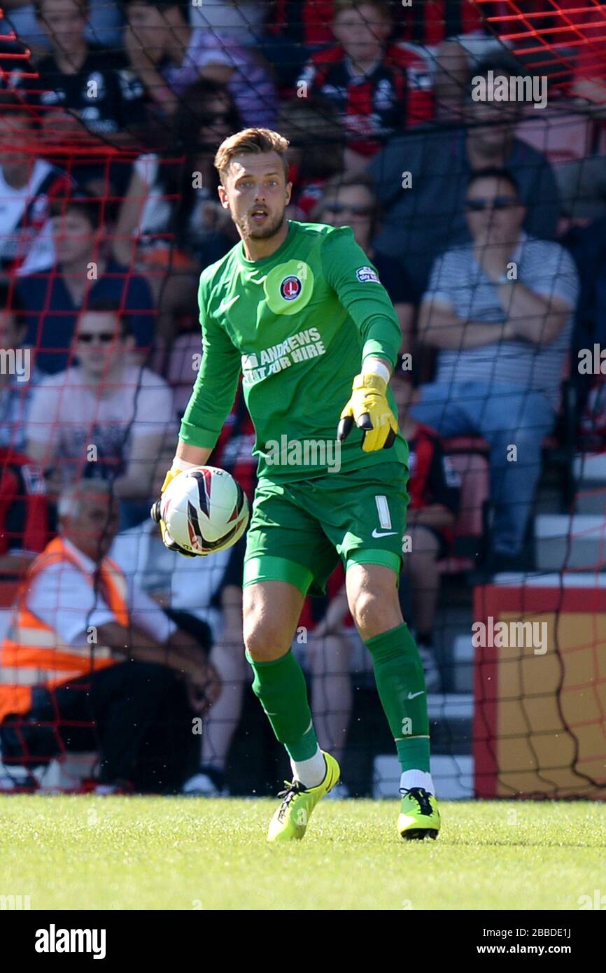 Ben Hamer, Charlton Athletic goalkeeper Stock Photo - Alamy
